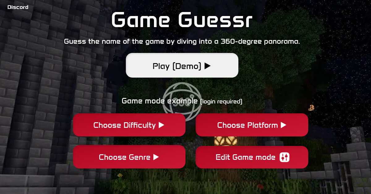 Login - Game Guessr